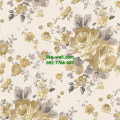 วอลเปเปอร์ติดผนัง ลายดอกไม้ สไตล์วินเทจ สีเหลืองเขียว - #2278786 ...