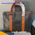 New Goyard Document bag Hiend size 37 cm งานหนังแท้ รายละเอียดสวยเหมือน ...