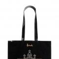 Harrods รุ่น Gold Outline Building Shoulder Tote bag***พร้อมส่ง ...